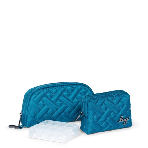 lug | Bags | Lug Ocean Blue Bobsled And Choo Choo Mini Pill Organizer ...